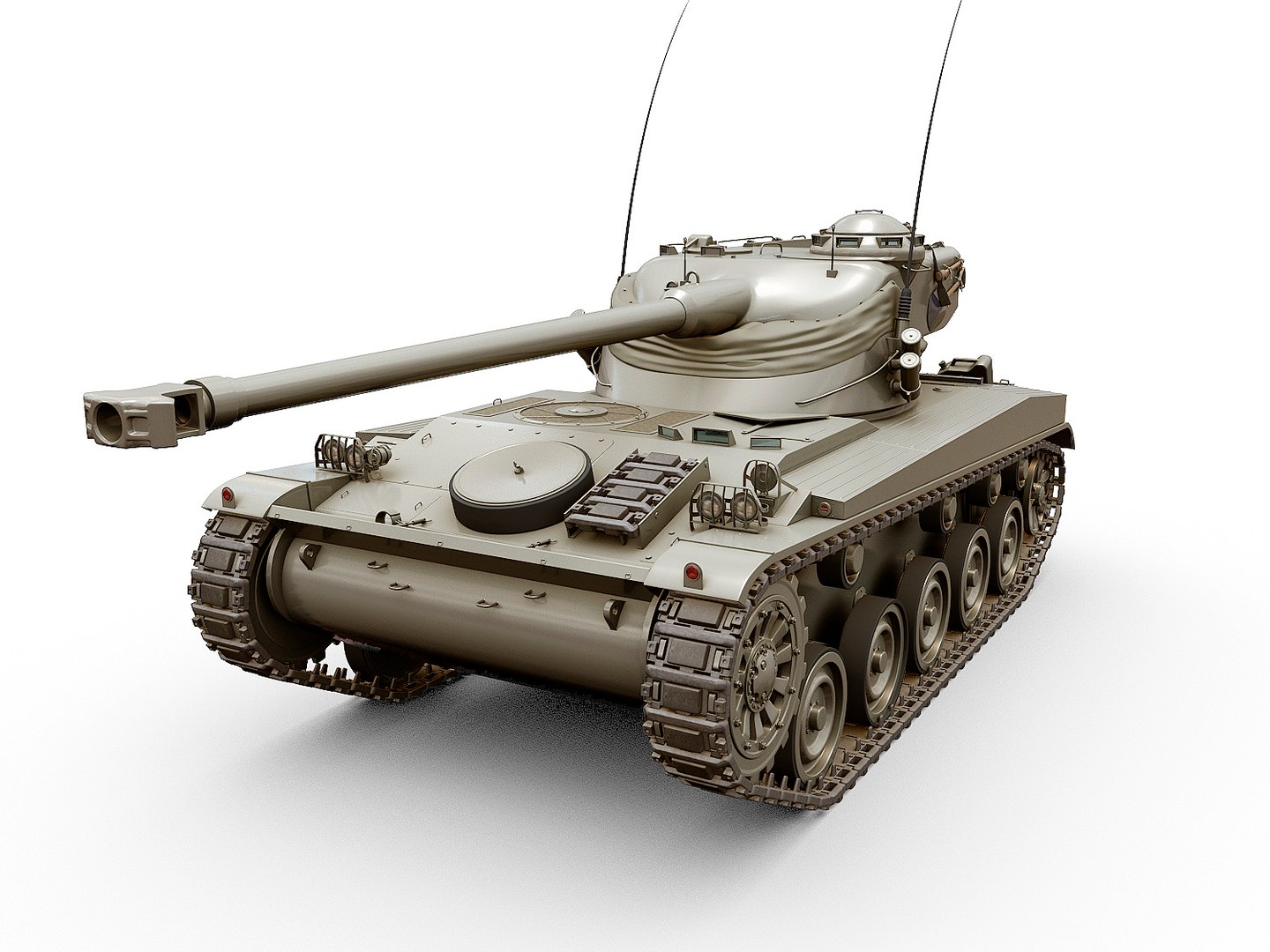 3D Amx-13 75mm - TurboSquid 1435704