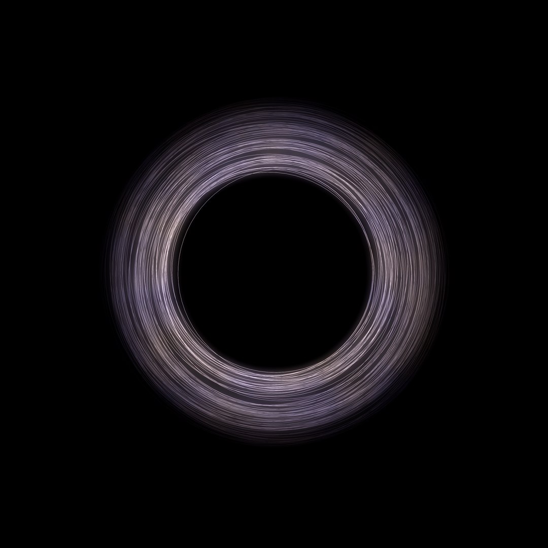 3D Accretion Disc Black Hole - TurboSquid 1342716