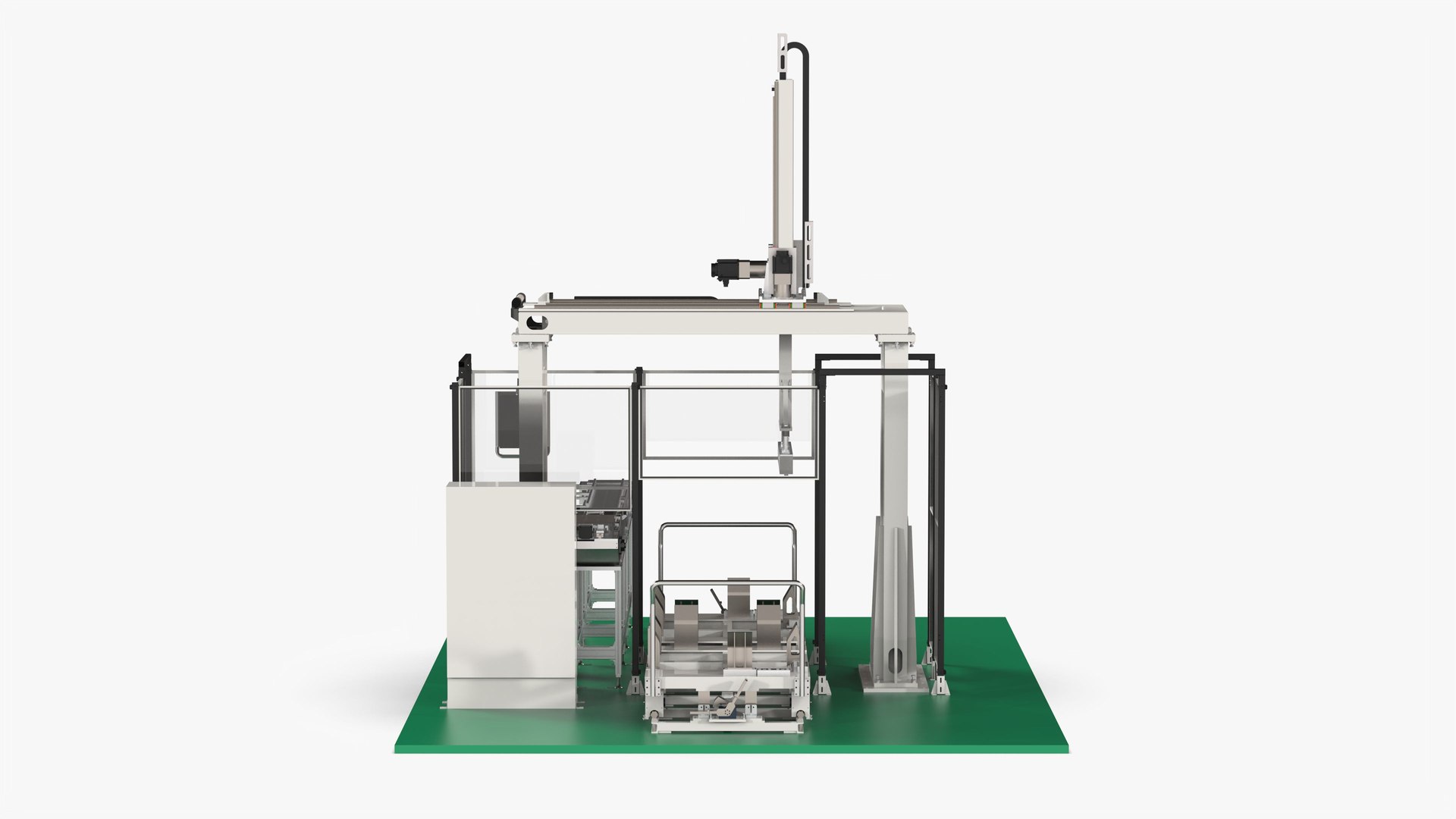 Automatic Casting Framing Machine 3D Model - TurboSquid 1998178