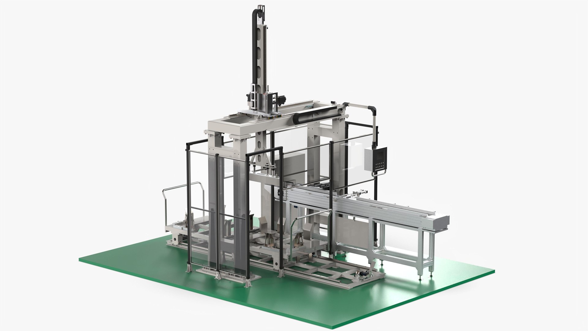 Automatic Casting Framing Machine 3D Model - TurboSquid 1998178