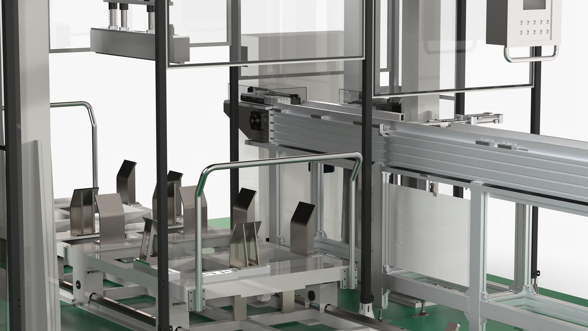 Automatic Casting Framing Machine 3D Model - TurboSquid 1998178