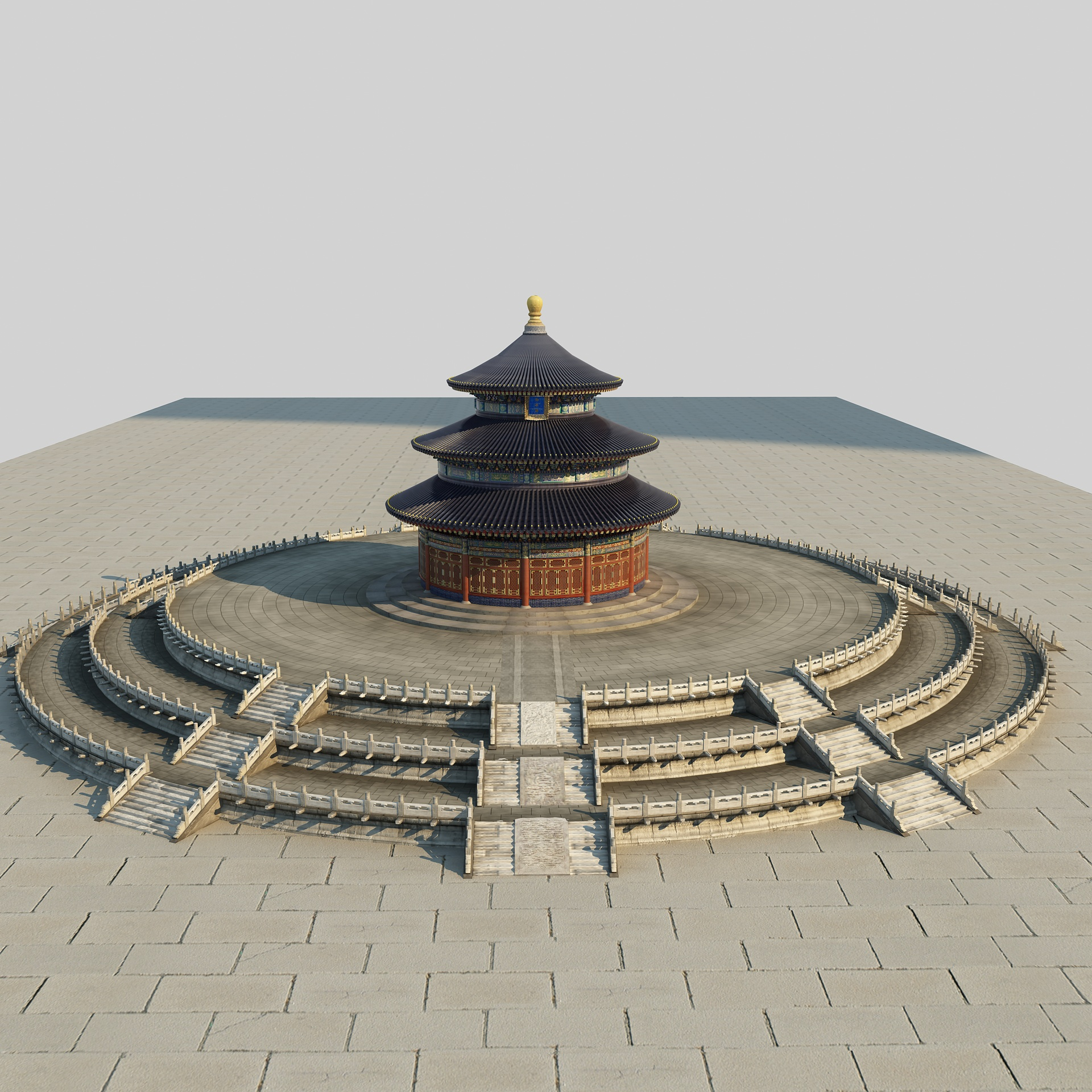 3D model Temple Of Heaven - TurboSquid 1807301