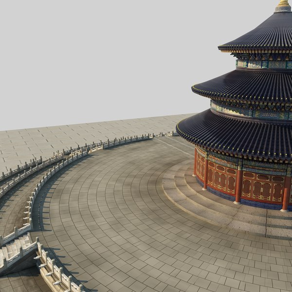 3D model Temple Of Heaven - TurboSquid 1807301