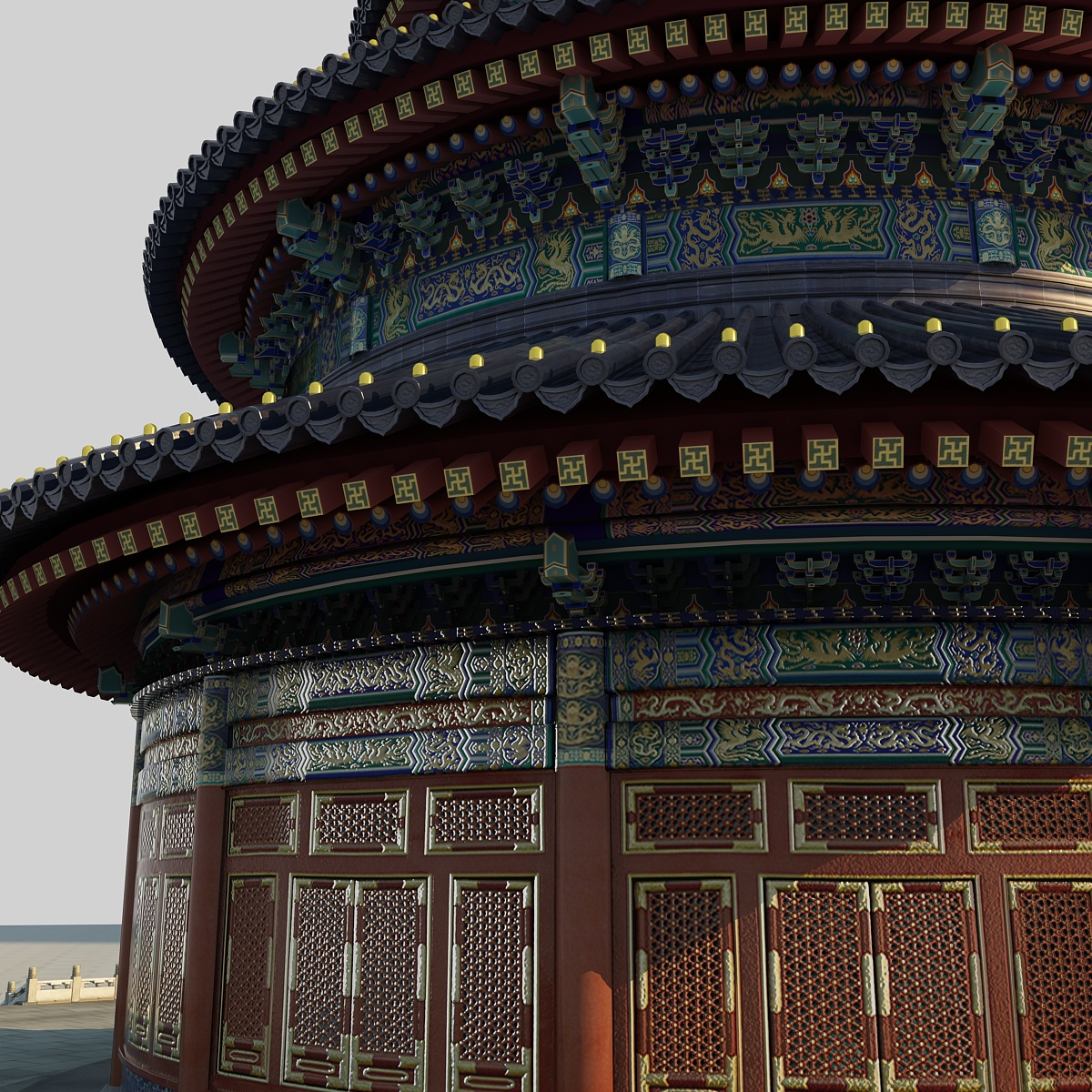 3D model Temple Of Heaven - TurboSquid 1807301