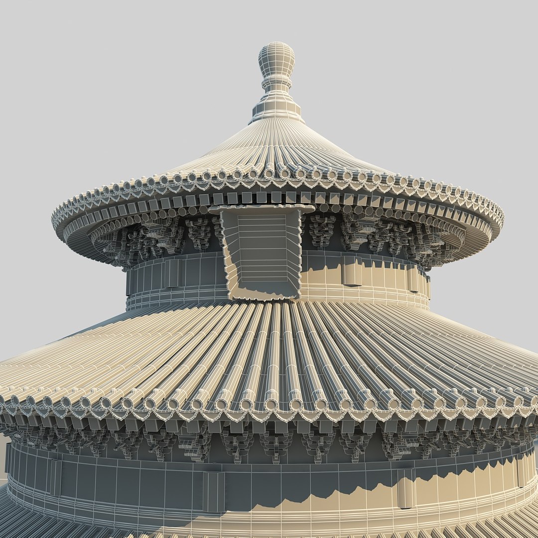 3D Model Temple Of Heaven - TurboSquid 1807301