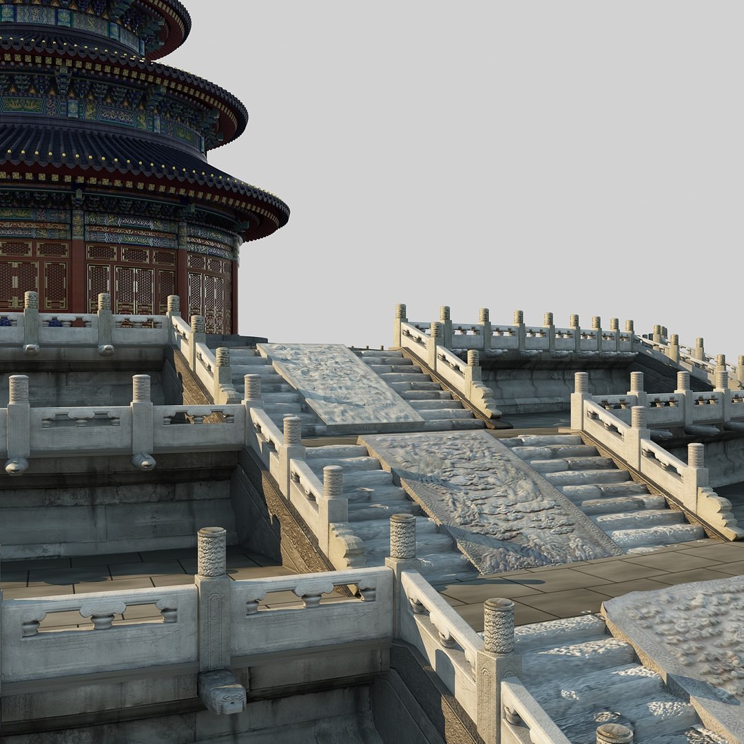 3D Model Temple Of Heaven - TurboSquid 1807301