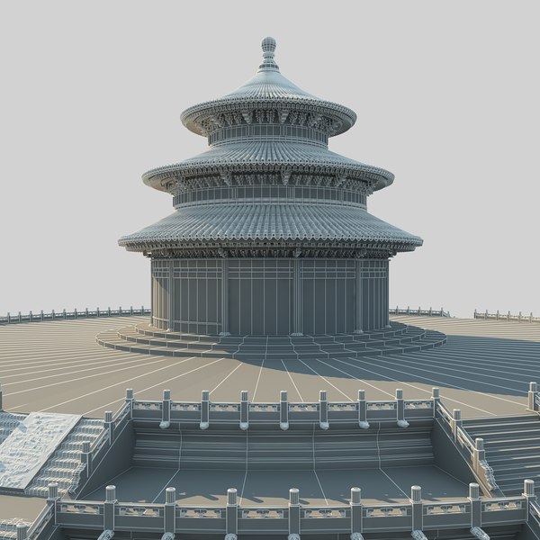 3D model Temple Of Heaven - TurboSquid 1807301
