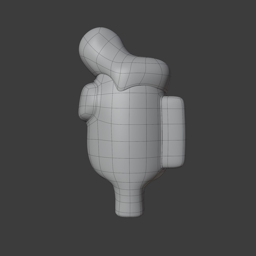 3D Character Pompadour - TurboSquid 1650095