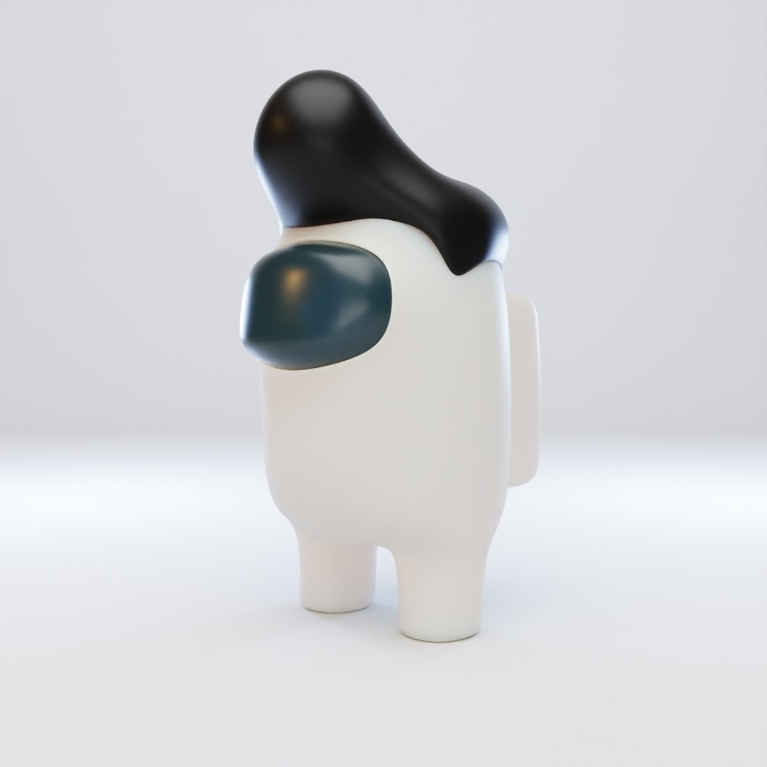 3D Character Pompadour - TurboSquid 1650095