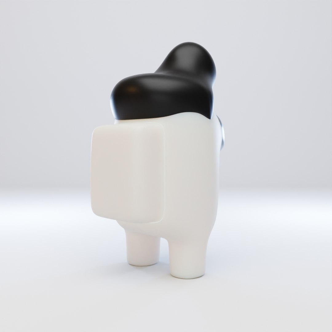 3D Character Pompadour - TurboSquid 1650095