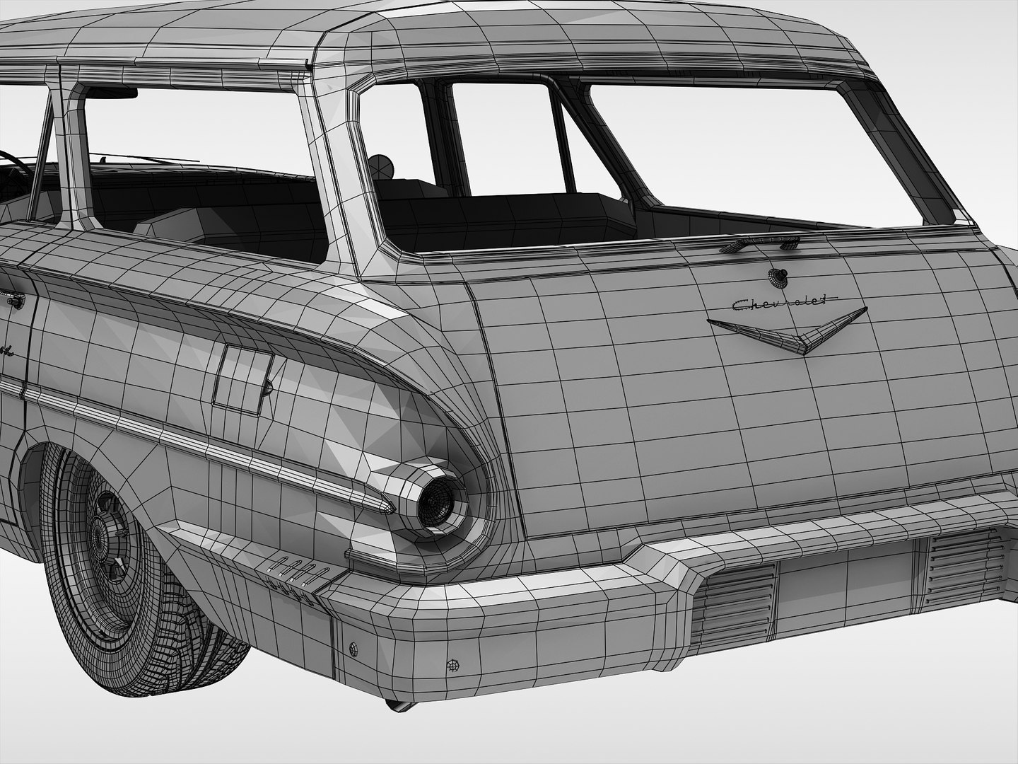 3D Chevrolet Car - TurboSquid 1455344