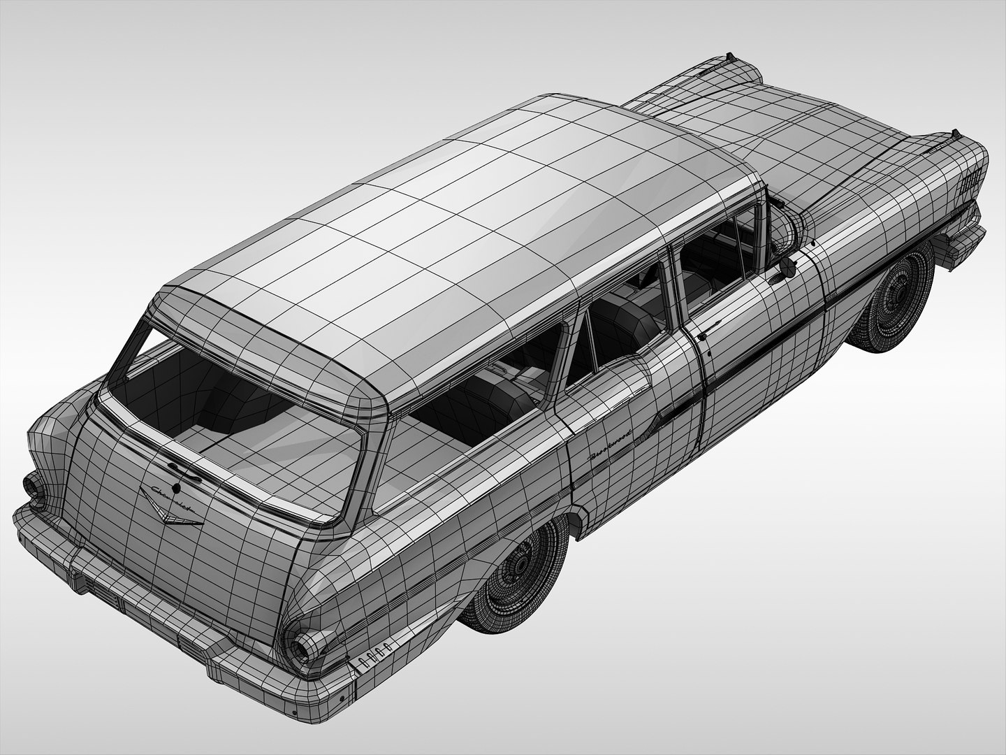3D Chevrolet Car - TurboSquid 1455344
