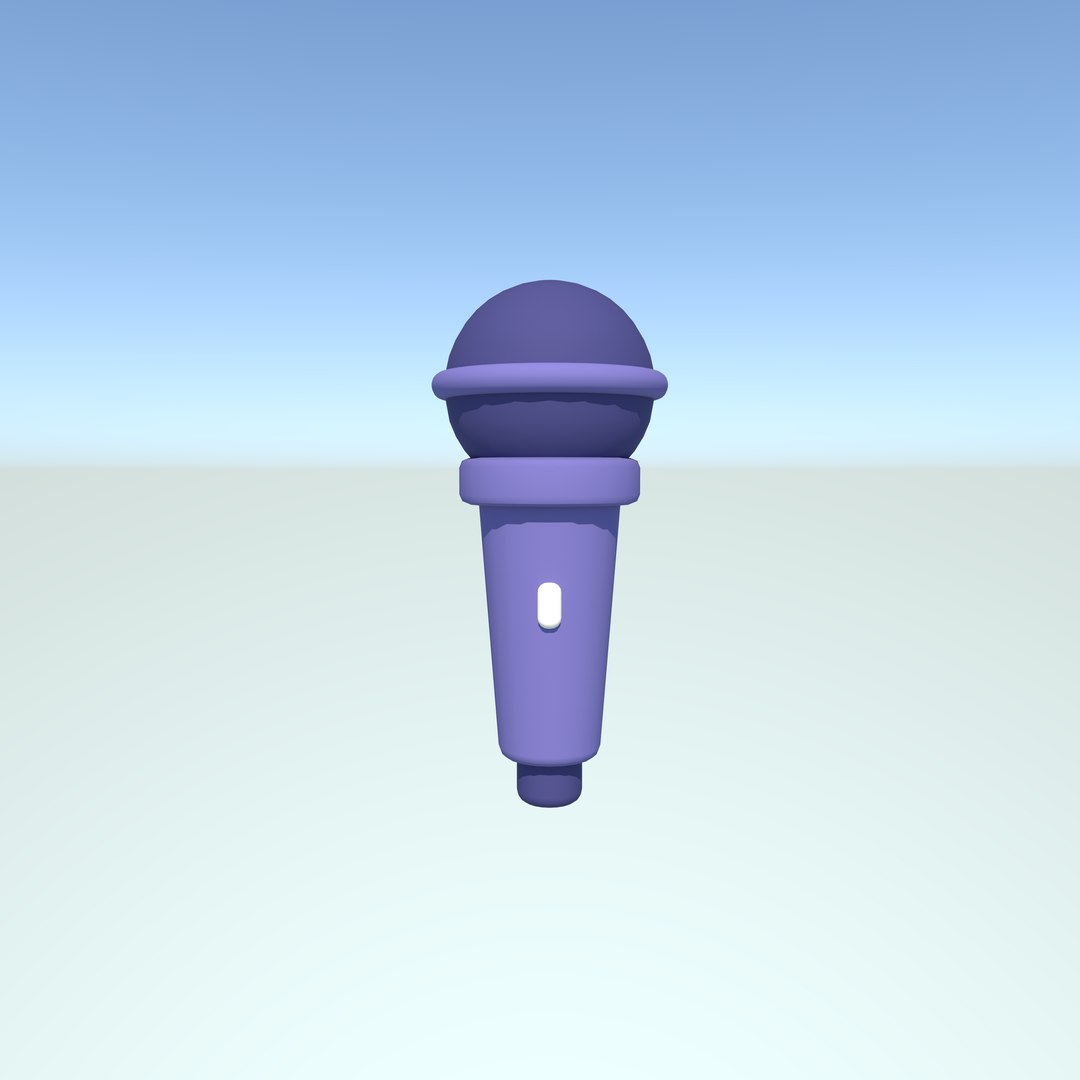 Microphone Low-poly 3D Model 3D Model - TurboSquid 2333672
