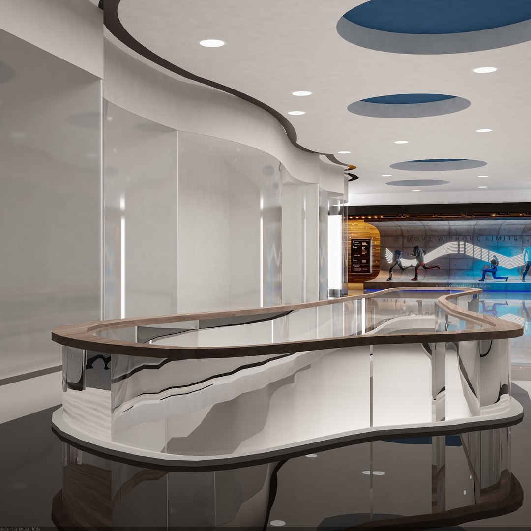 3D Commercial Spaces - TurboSquid 1973474