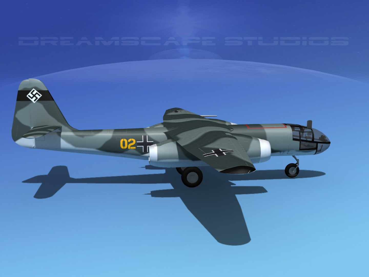 3d arado ar blitz bomber model