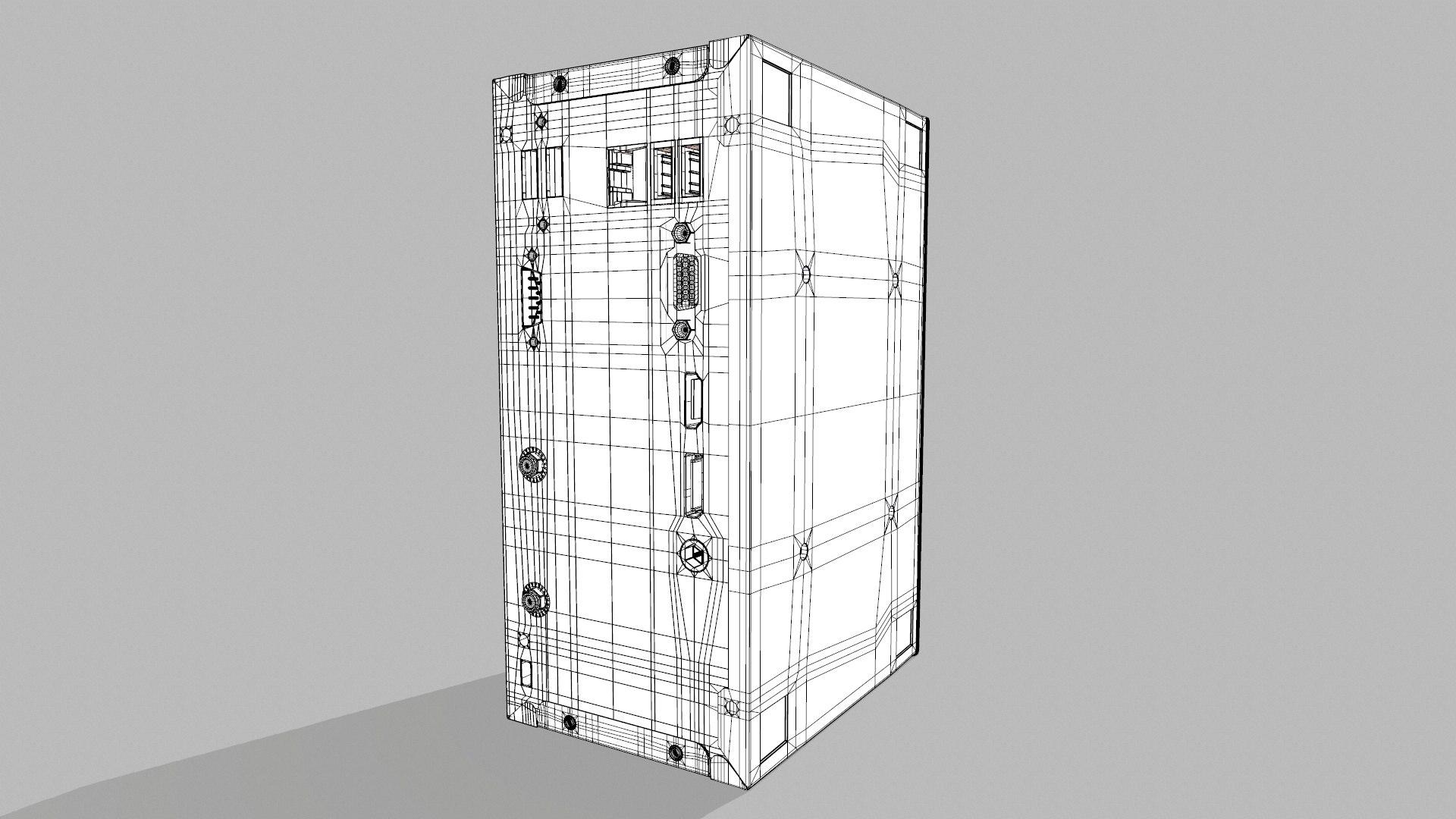 3D MSI Cabinet Model - TurboSquid 2270658