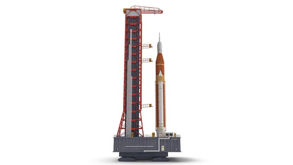 Sls block 1 rocket launch 3D - TurboSquid 1471010