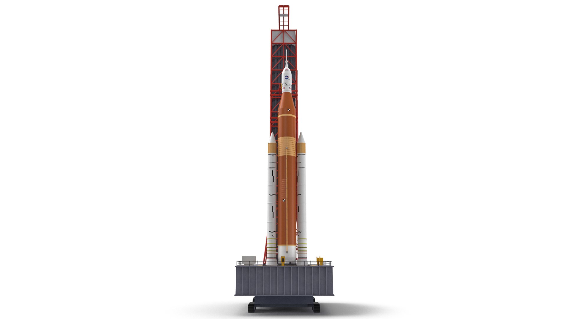 Sls block 1 rocket launch 3D - TurboSquid 1471010
