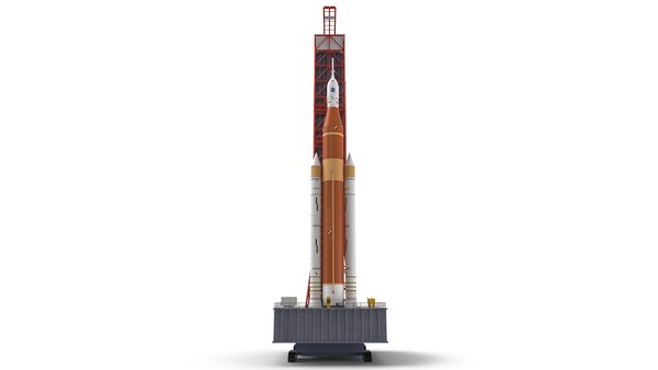 Sls block 1 rocket launch 3D - TurboSquid 1471010