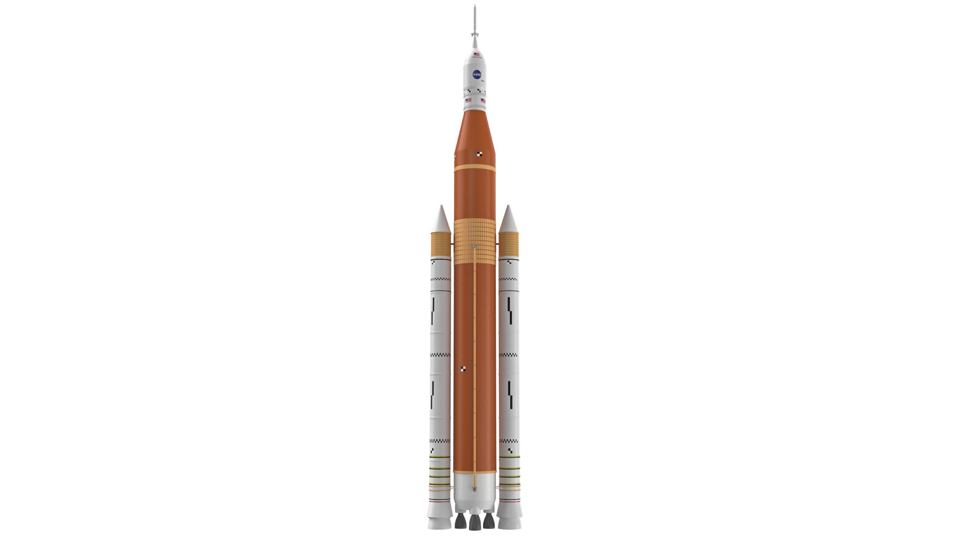 Sls block 1 rocket launch 3D - TurboSquid 1471010