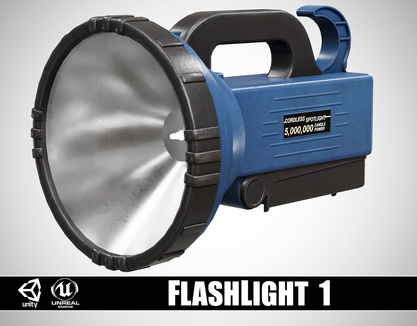FlashLight 1 3D Model - TurboSquid 2091201