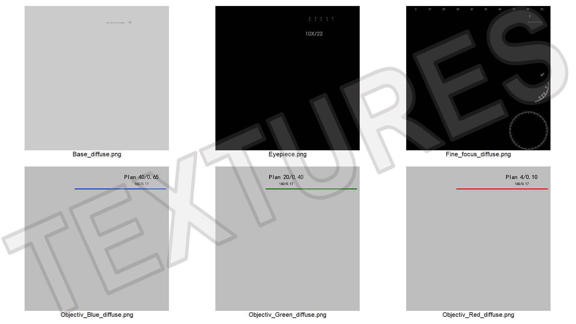 3D Compound Light Microscope Model - TurboSquid 2161295