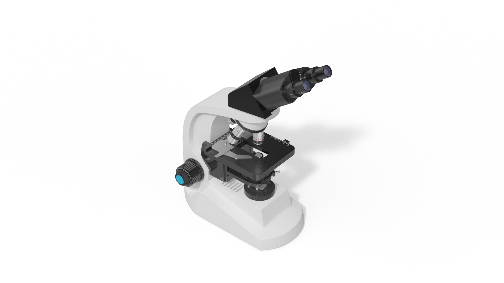 3D Compound Light Microscope Model - TurboSquid 2161295