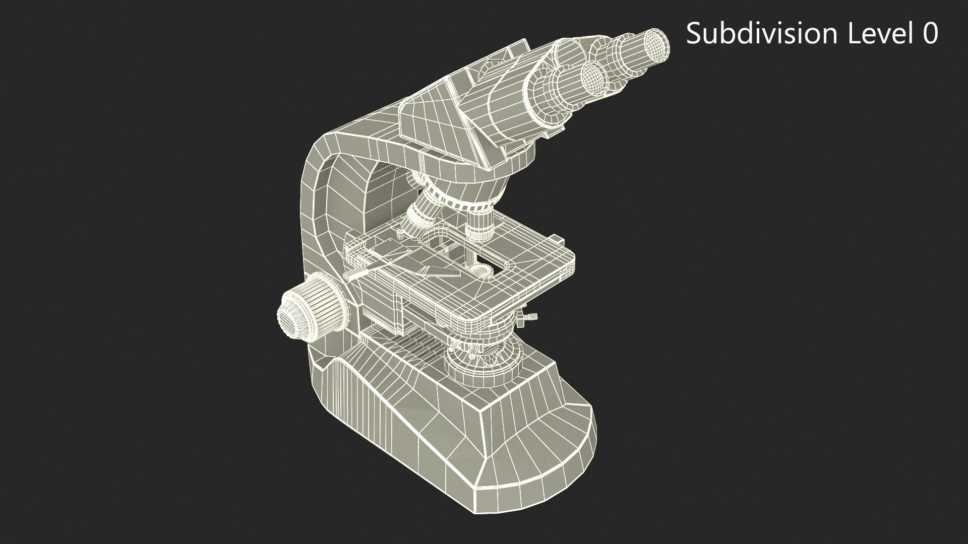 3D Compound Light Microscope Model - TurboSquid 2161295