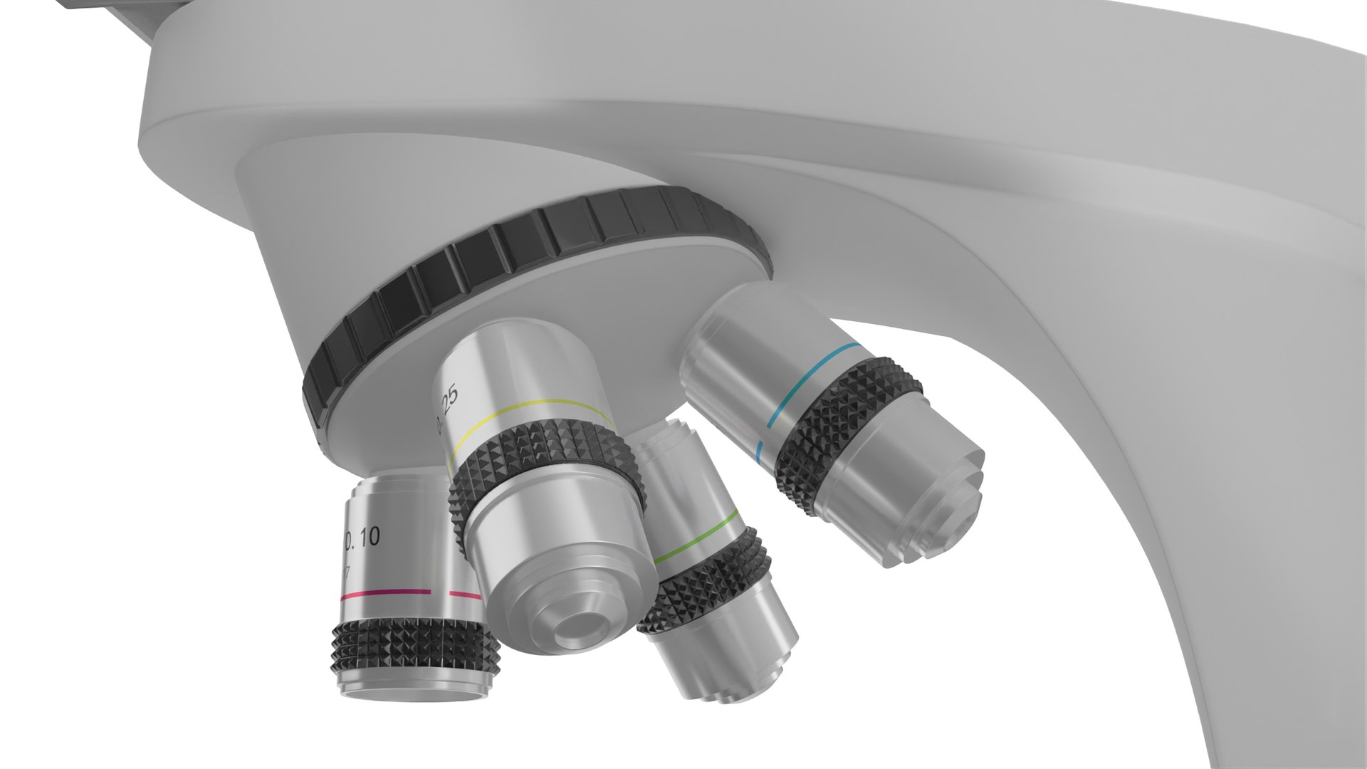 3D Compound Light Microscope Model - TurboSquid 2161295