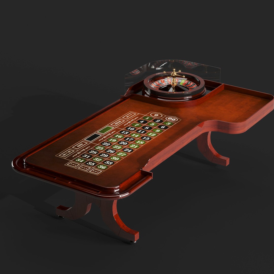 3D Casino Roulette Table - TurboSquid 1505960
