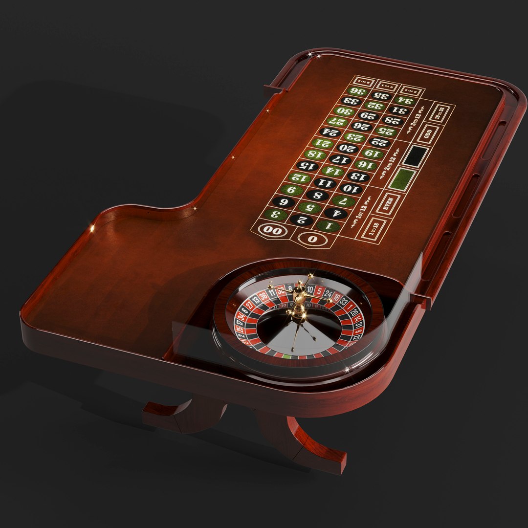 3D Casino Roulette Table - TurboSquid 1505960