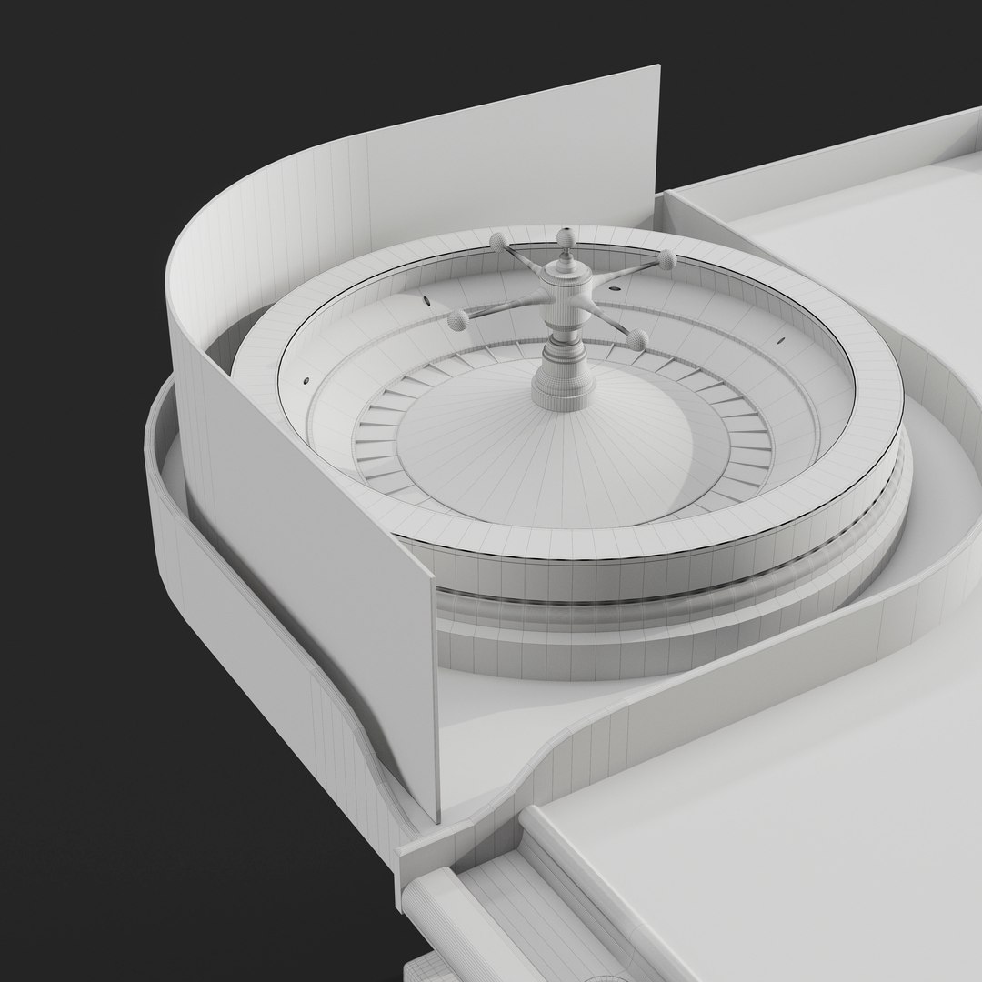3D Casino Roulette Table - TurboSquid 1505960