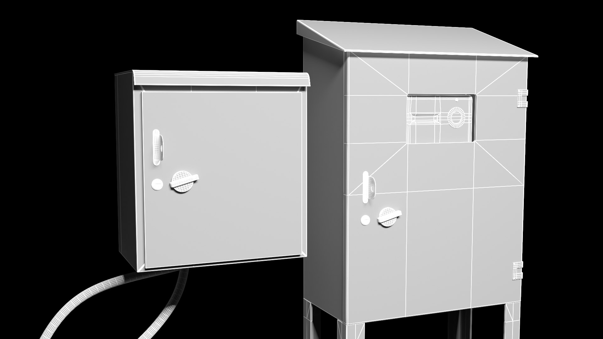 Electric Box 3D Model - TurboSquid 1752699