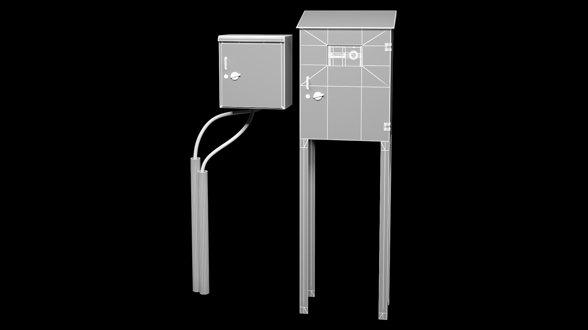Electric Box 3D Model - TurboSquid 1752699