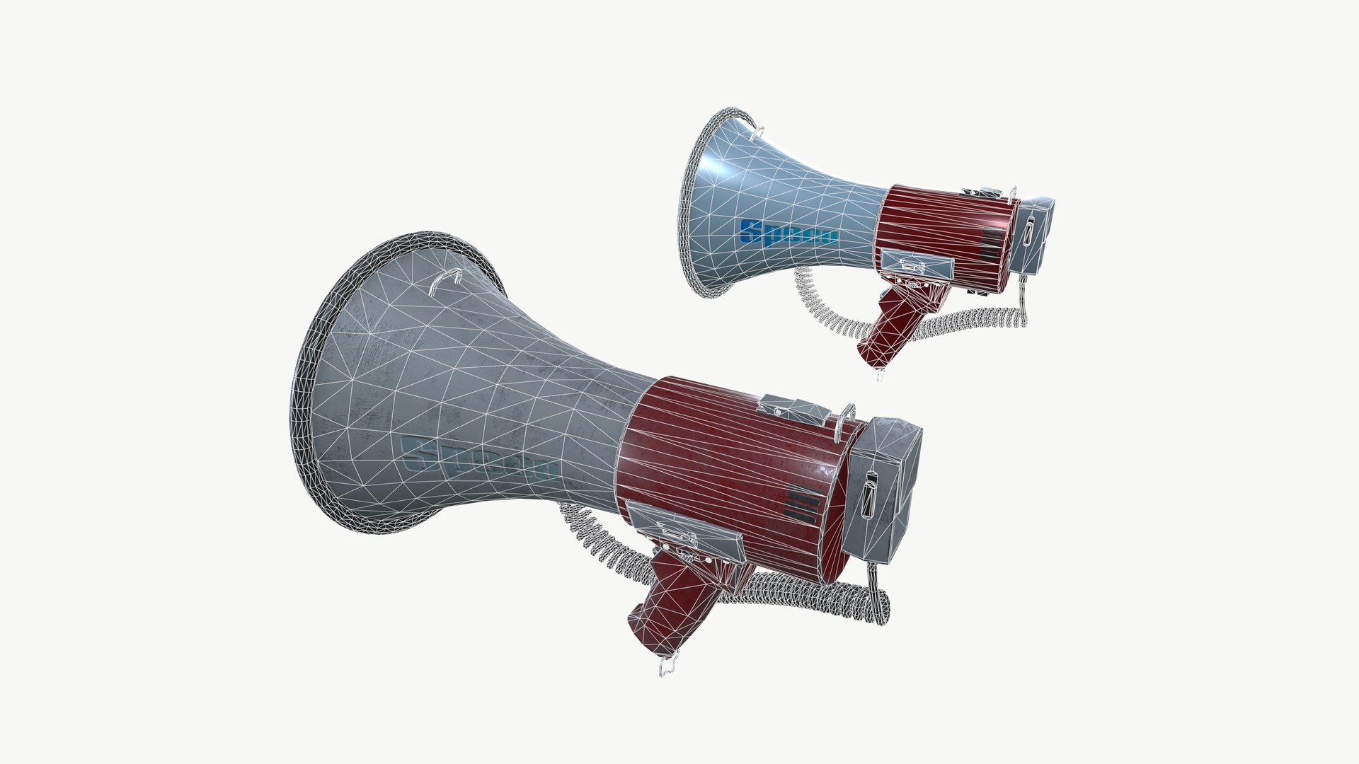3D Megaphone - TurboSquid 2266383