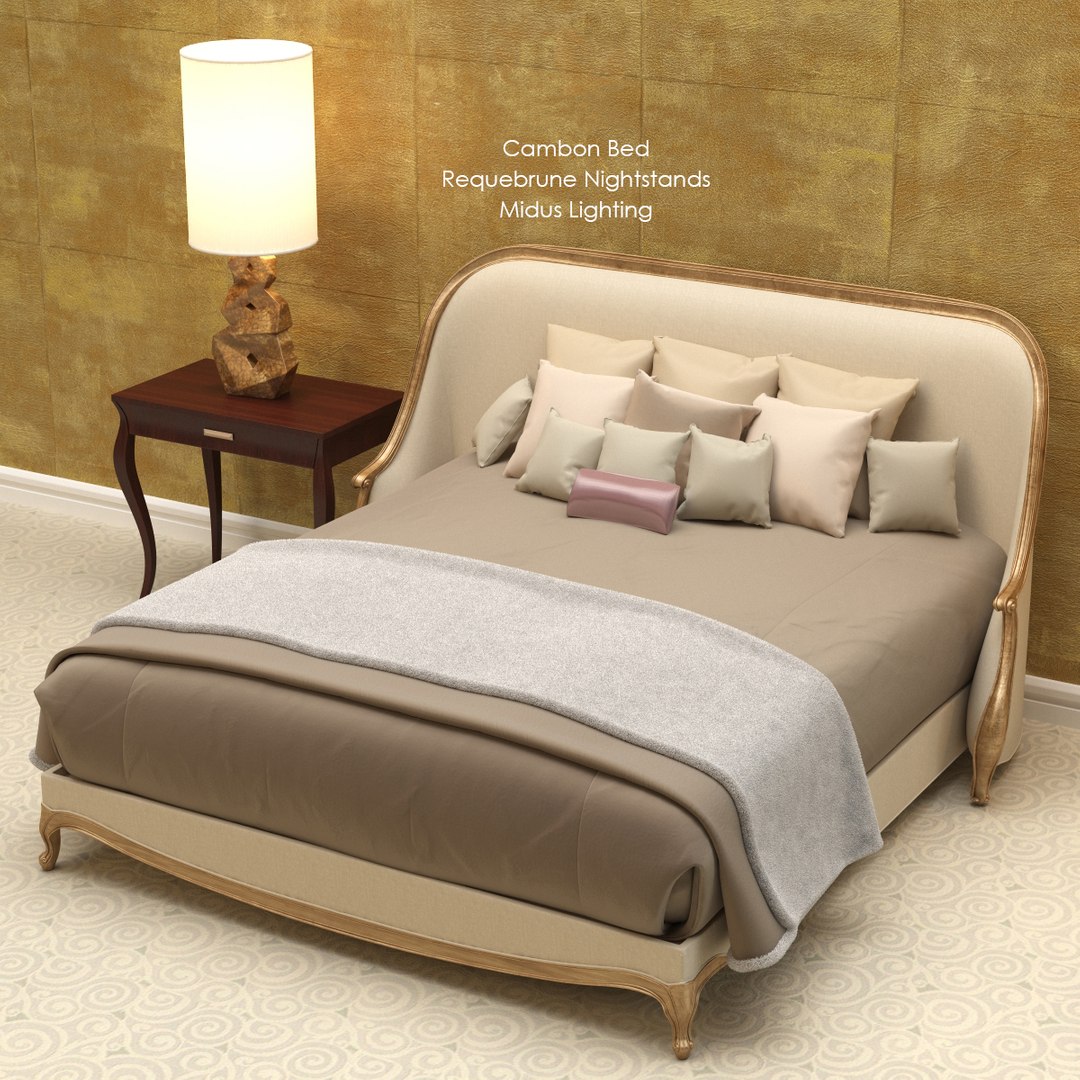 3D Christopher Guy Bedroom Set Model - TurboSquid 1235918