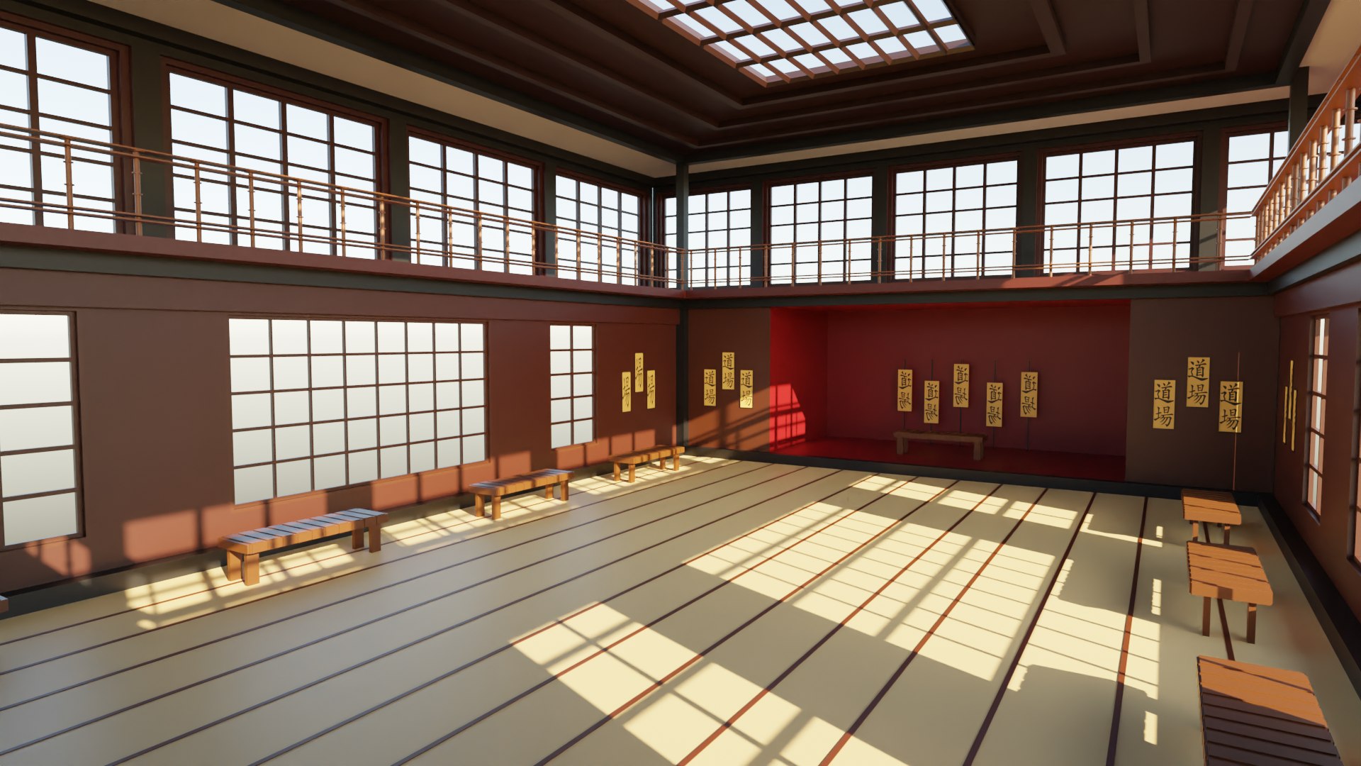 Japanese Dojo 3D Model - TurboSquid 2157951