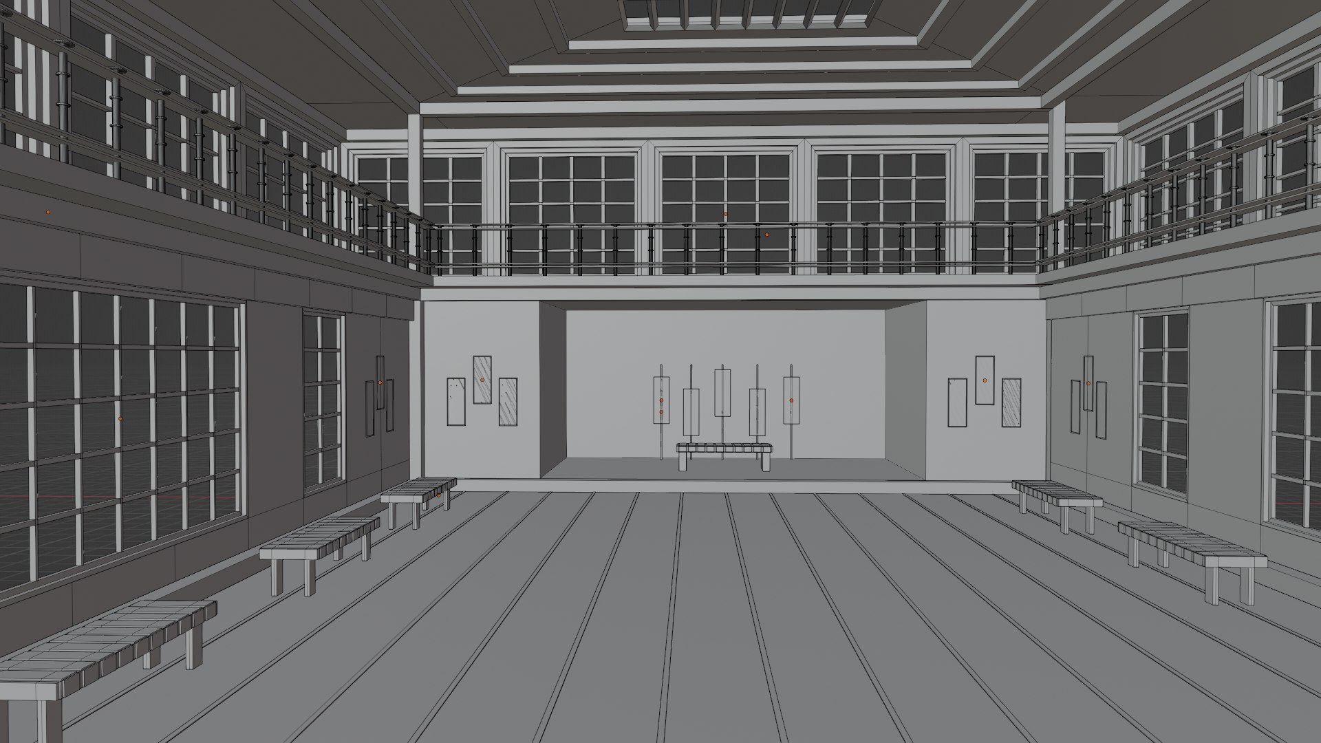 Japanese Dojo 3D Model - TurboSquid 2157951