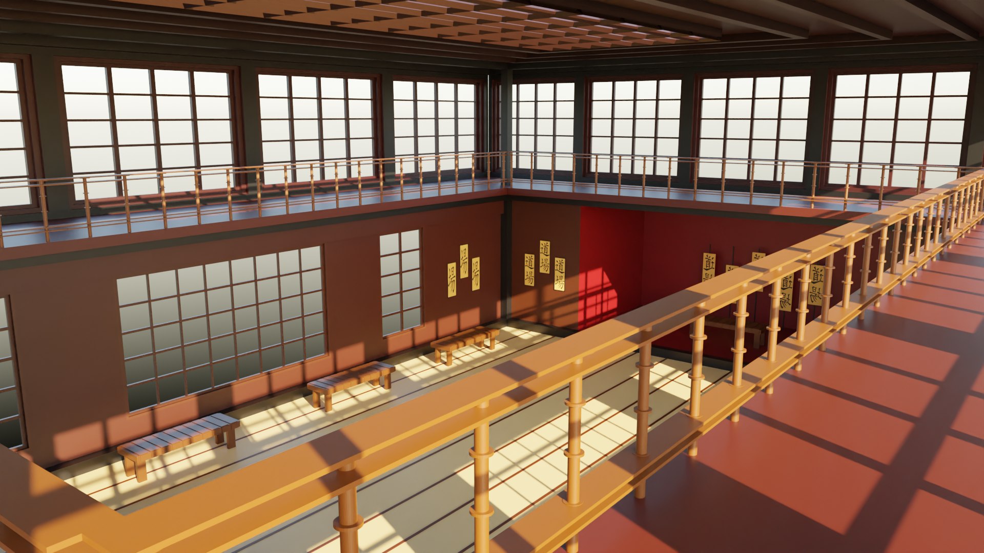 Japanese Dojo 3D Model - TurboSquid 2157951