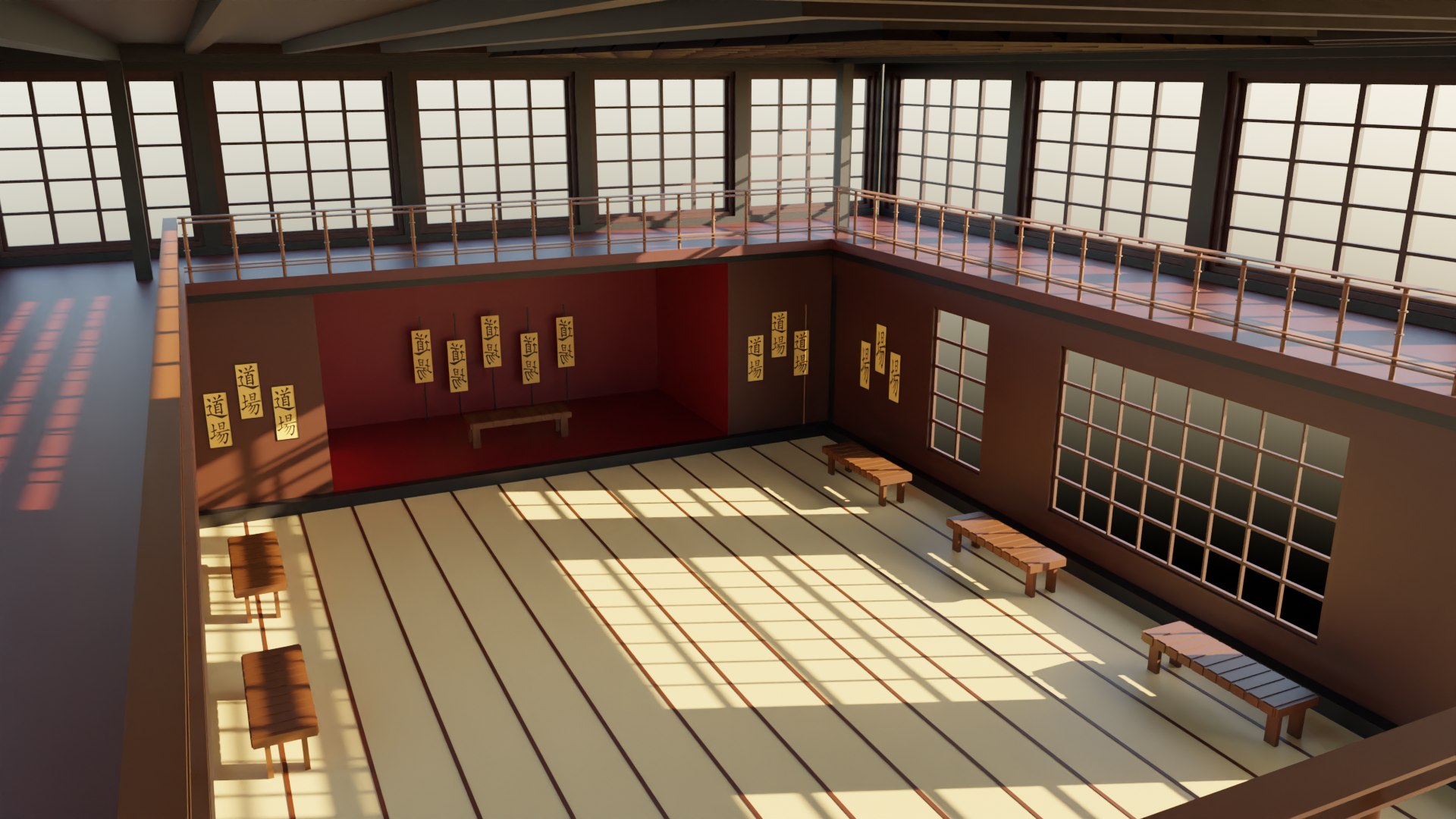 Japanese Dojo 3D Model - TurboSquid 2157951