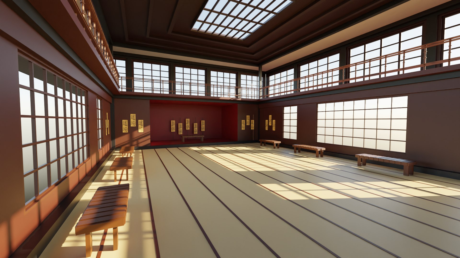 Japanese Dojo 3D Model - TurboSquid 2157951