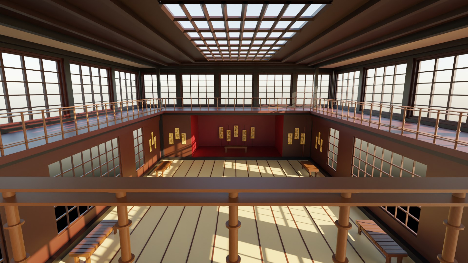 Japanese Dojo 3D Model - TurboSquid 2157951