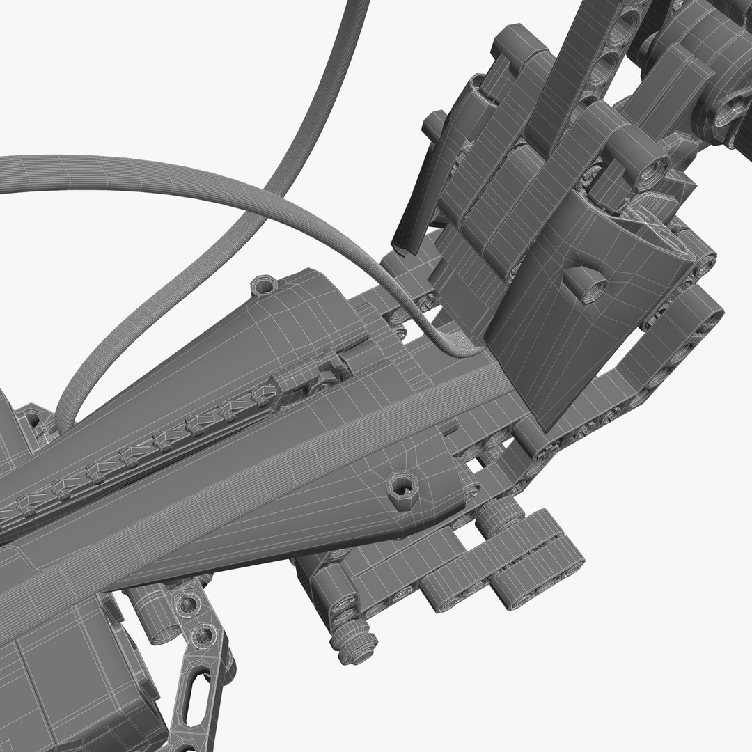 3d snake robotic model