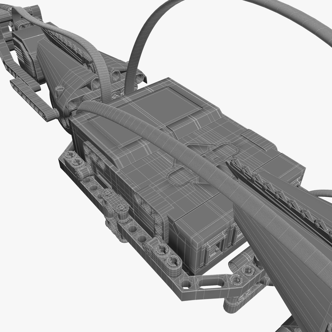 3d snake robotic model