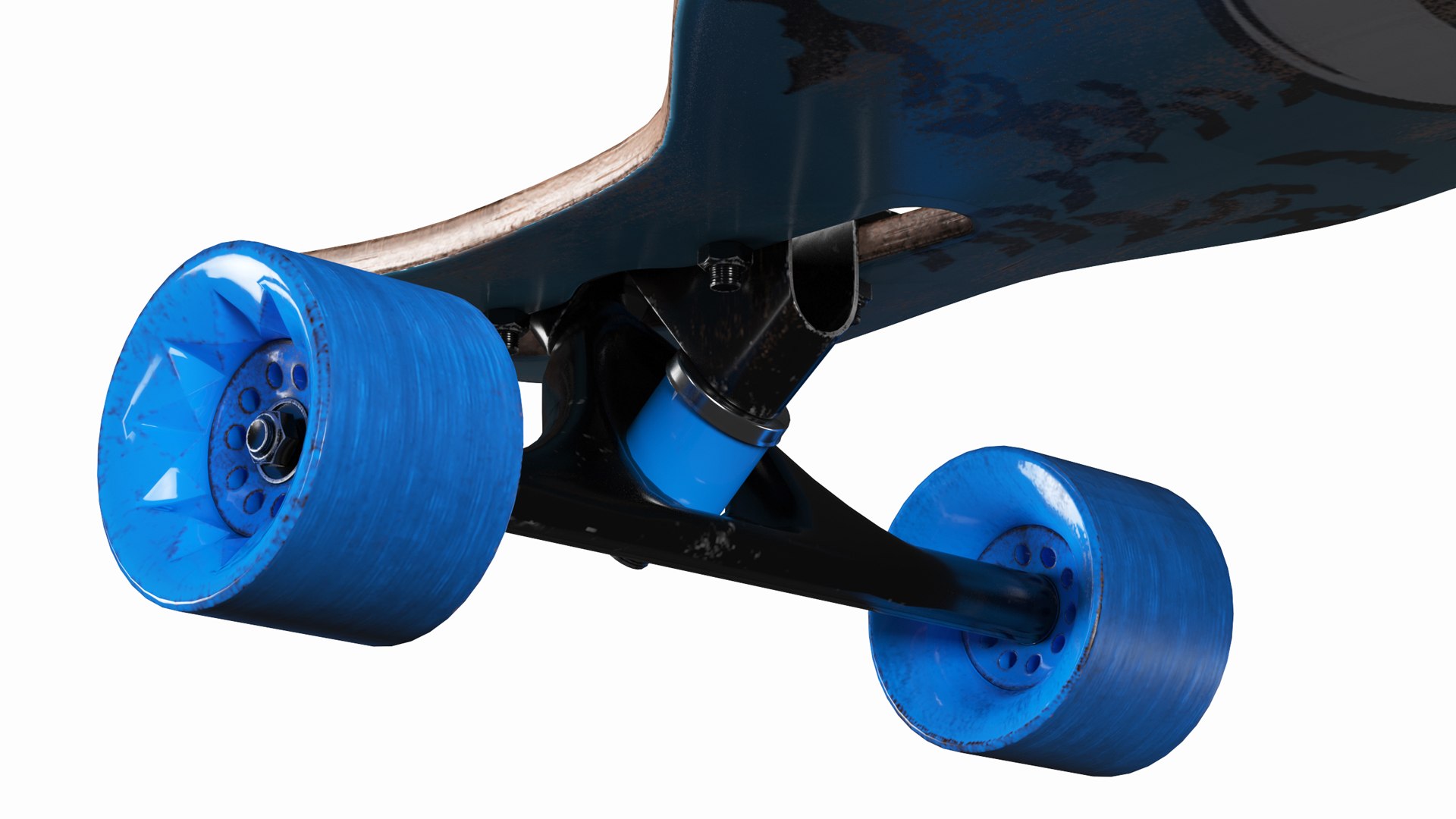 3D Model Longboard Fish 628 - TurboSquid 1920380