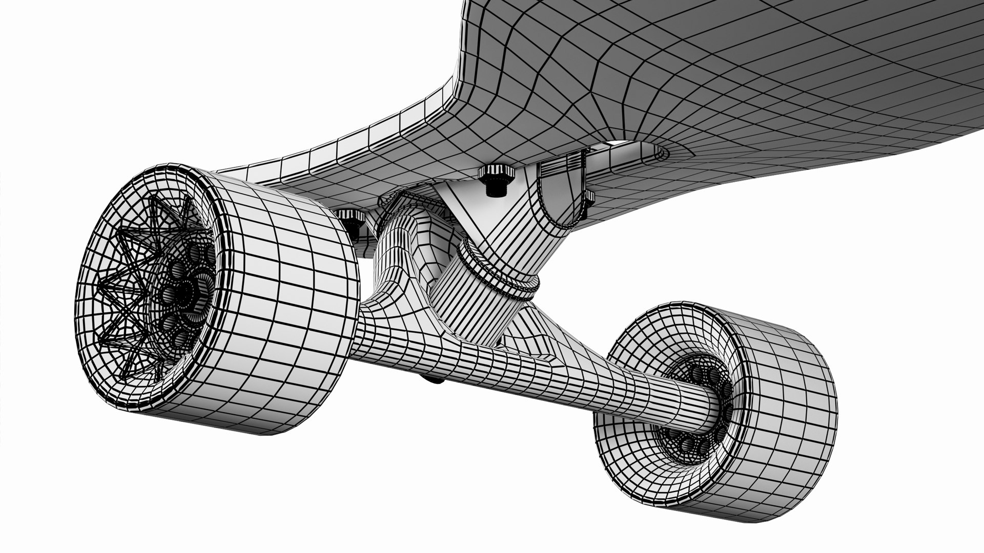 3D Model Longboard Fish 628 - TurboSquid 1920380