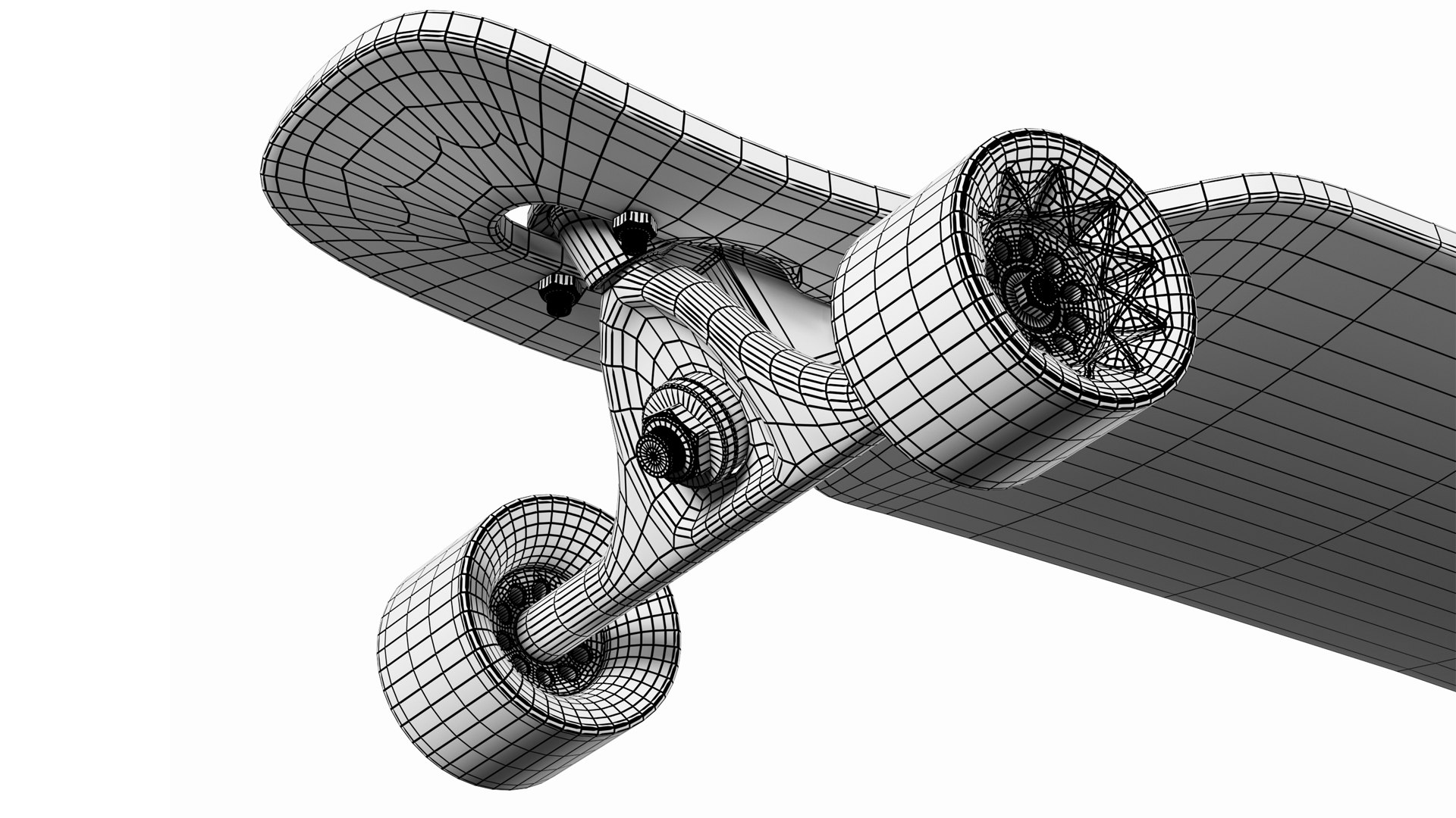 3D Model Longboard Fish 628 - TurboSquid 1920380