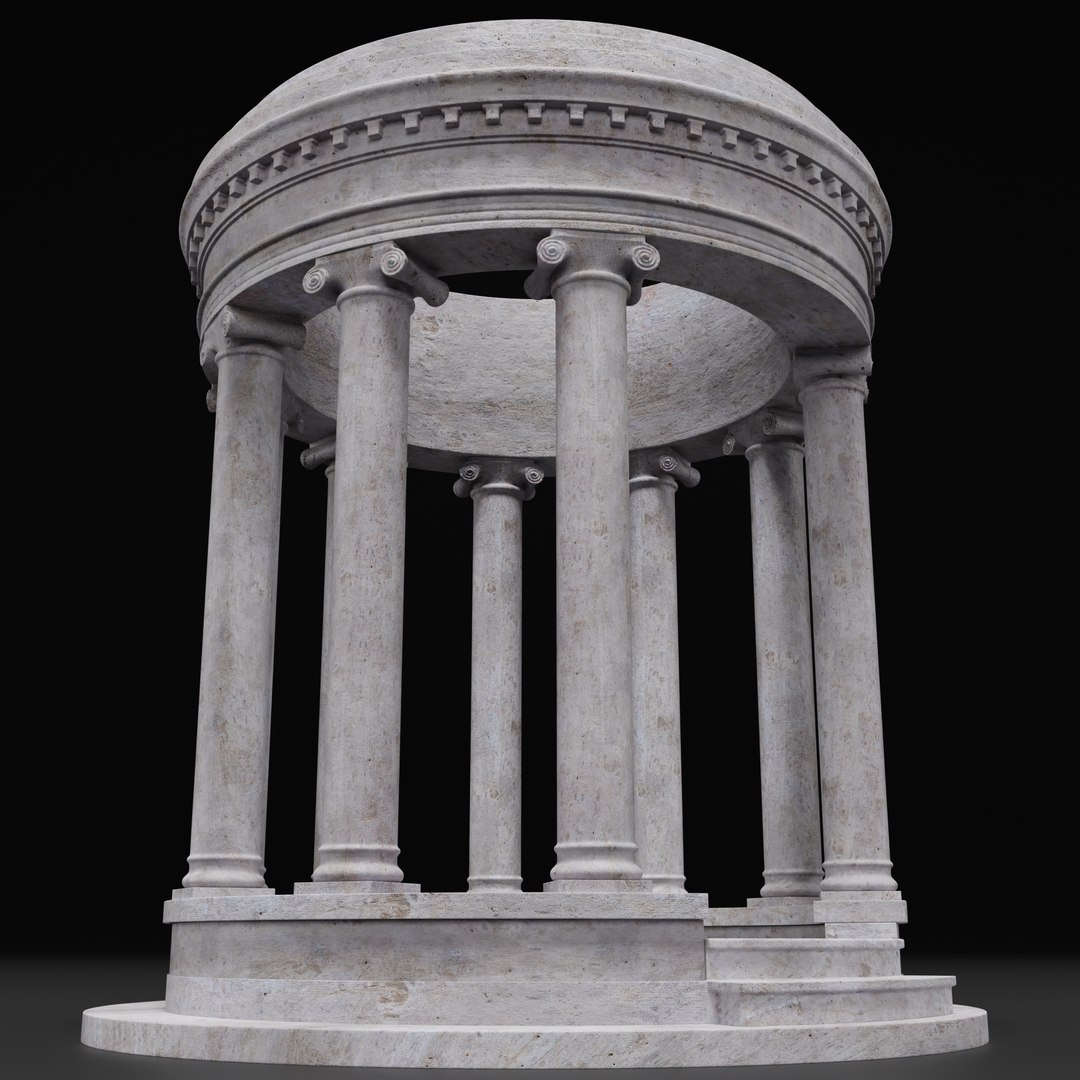 3D Sculpture Column - TurboSquid 2084464