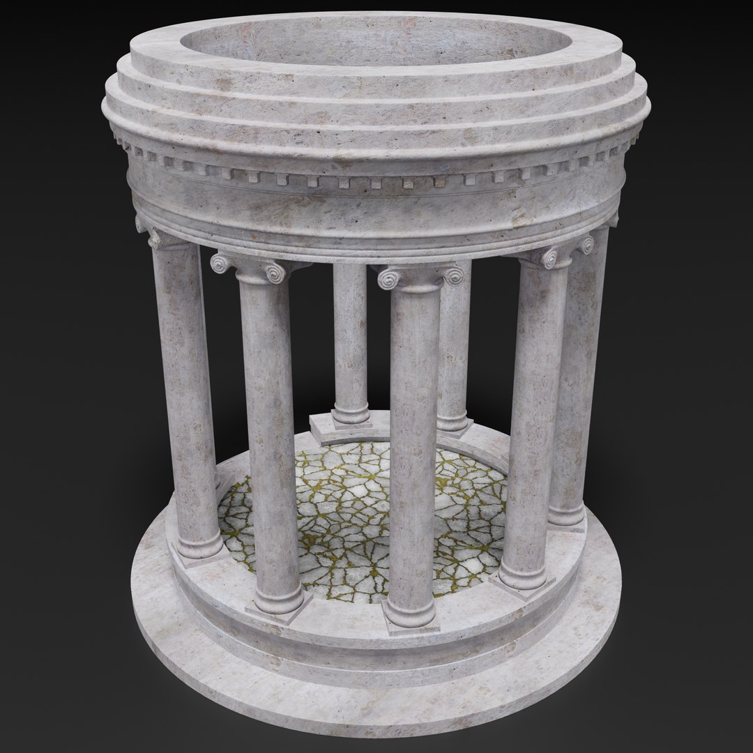 3D Sculpture Column - TurboSquid 2084464