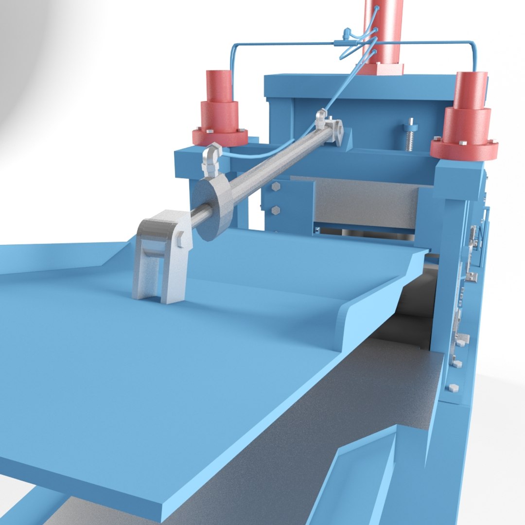 3d Equipment Plant Rolling Model